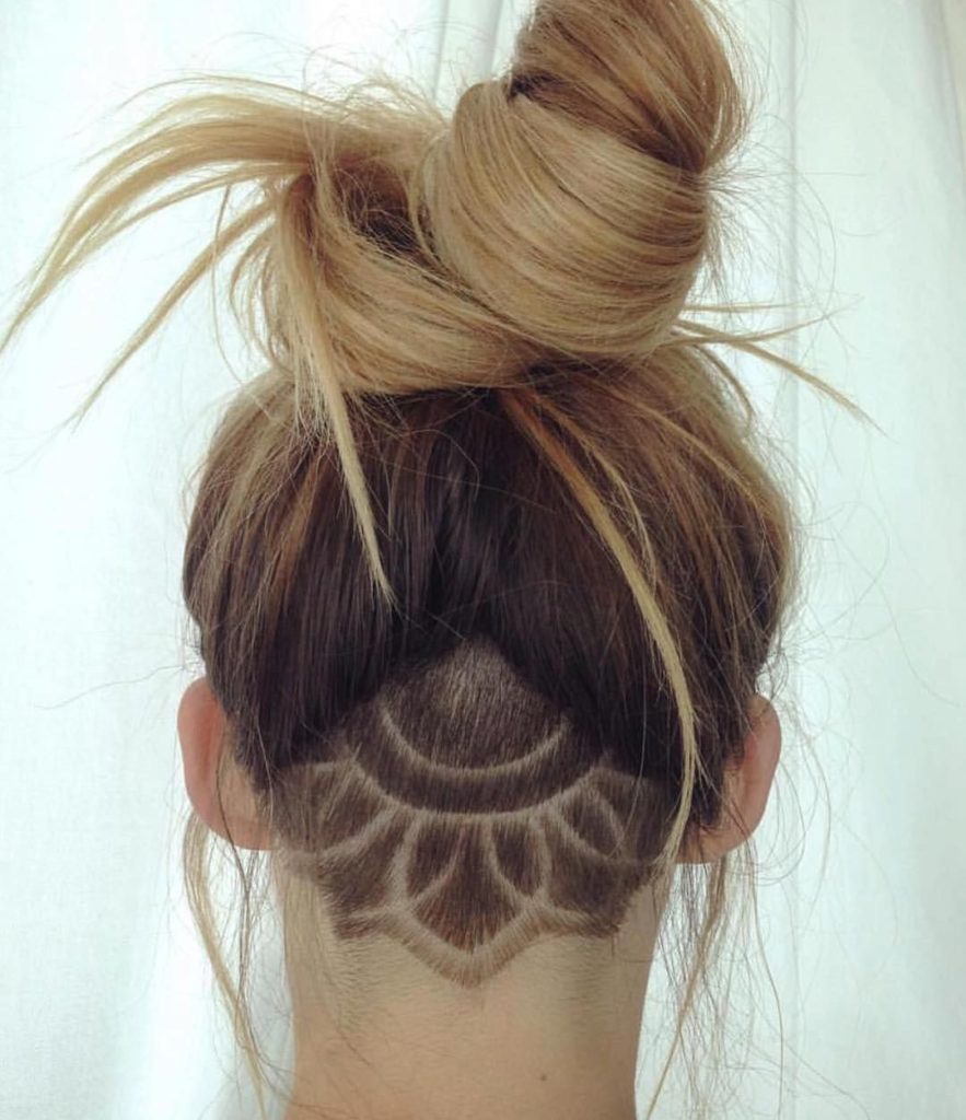 41 Ideias de Corte de Cabelo Undercut Feminino Nuca Raspada