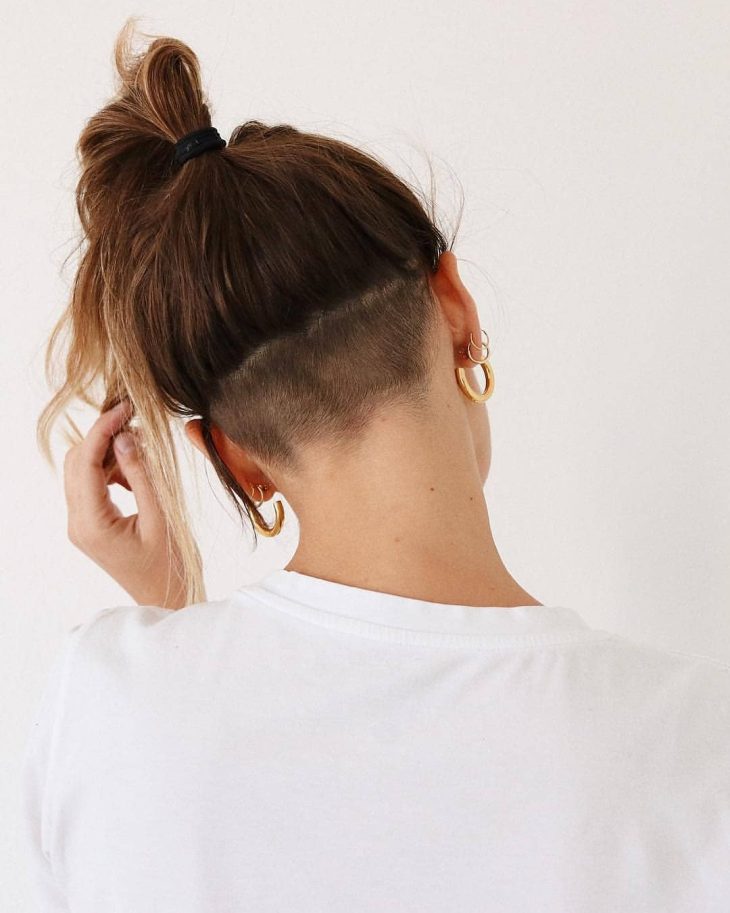 41 Ideias de Corte de Cabelo Undercut Feminino Nuca Raspada