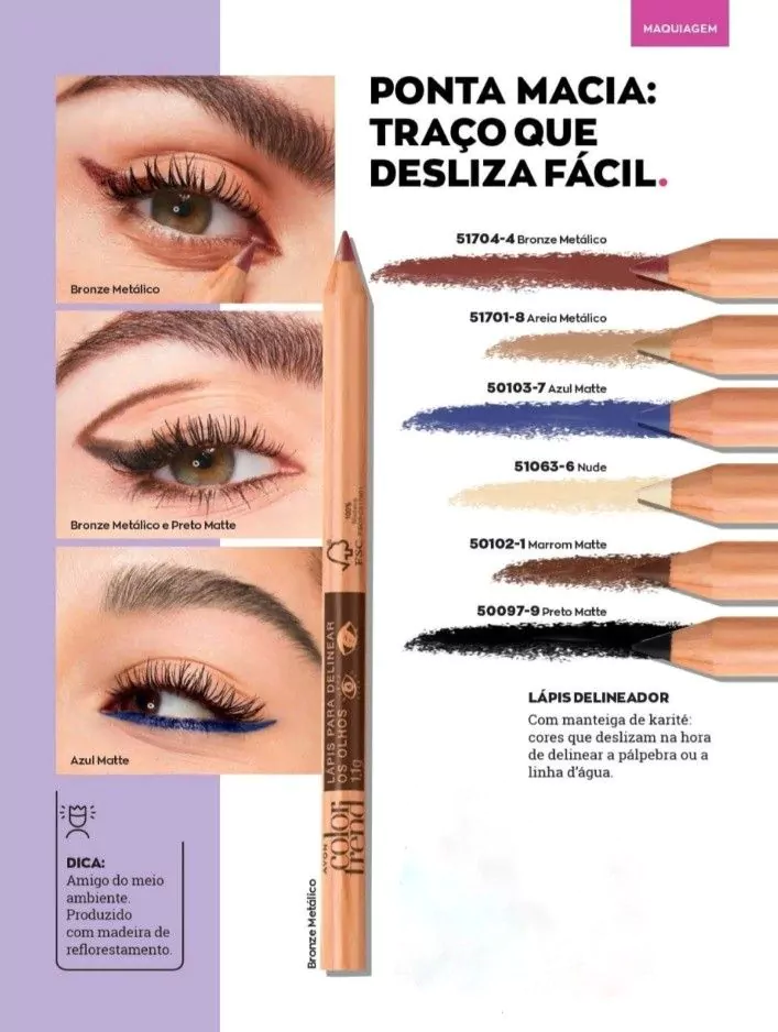 Lápis de Olho Avon: Power Stay ou Color Trend - Qual Levar?